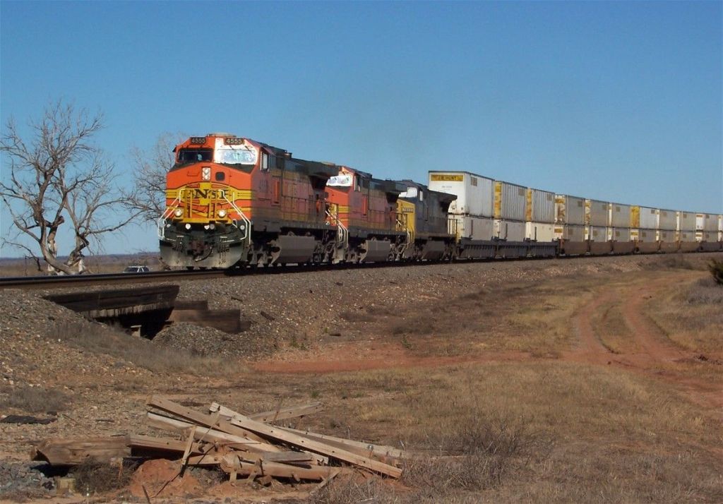 BNSF 4555